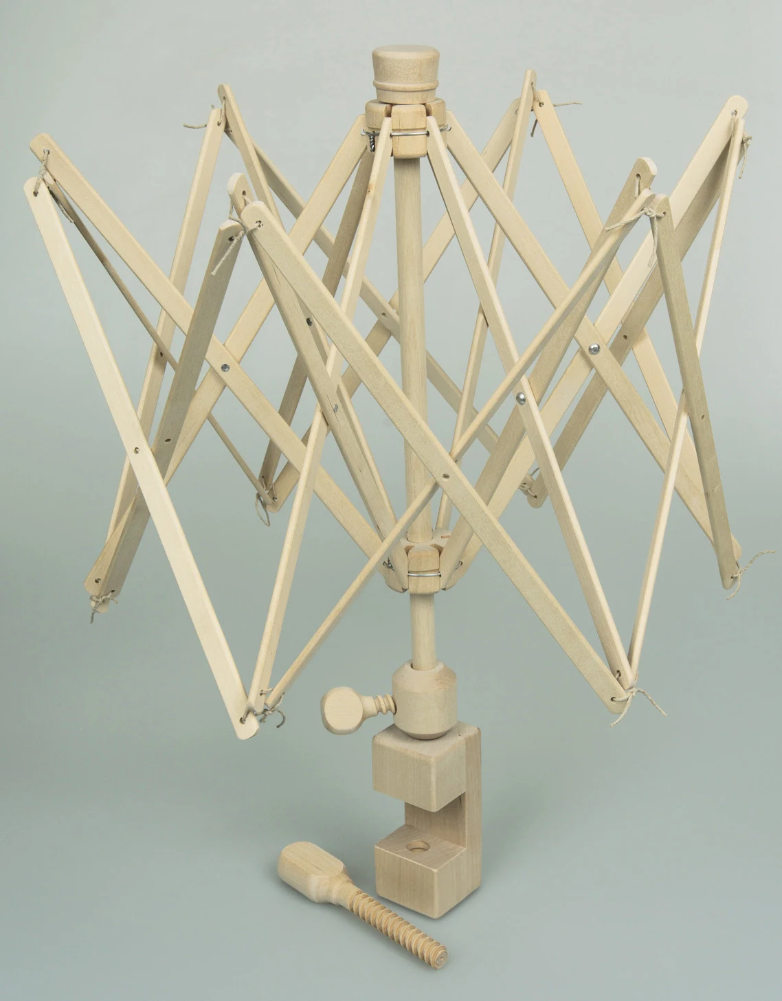 Wol Paraplu Haspel, hout - Bestel hier goedkoop